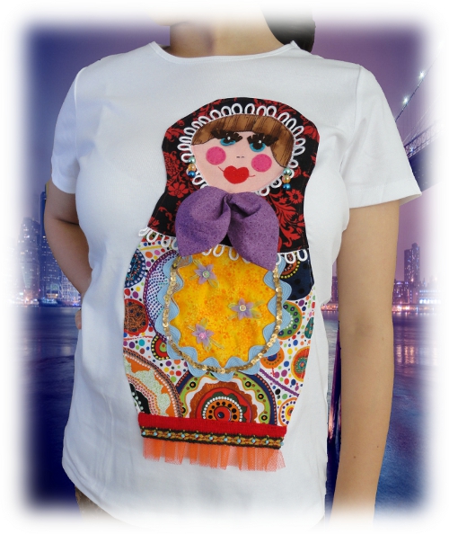 Patrones muñecas para camisetas - Imagui