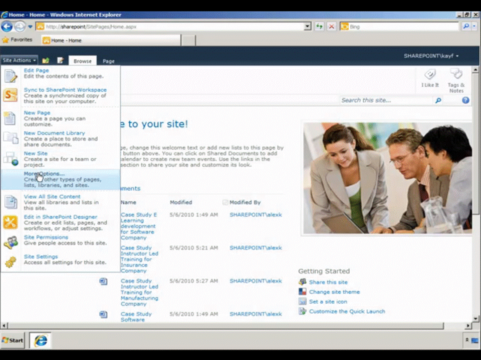 Sharepoint Designer 2010: Create Contact List Sharepoint Designer 2010: Create Contact List