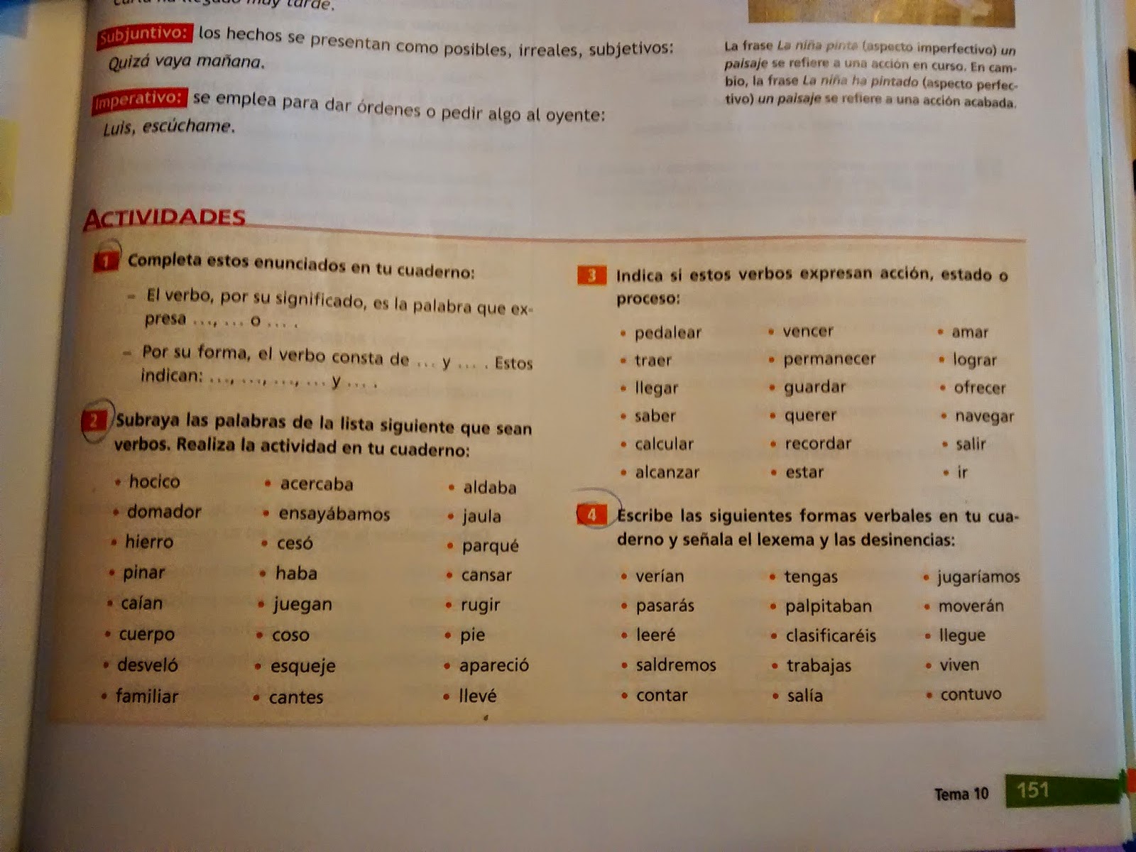 La lengua de las mariposas: Actividades para la próxima clase