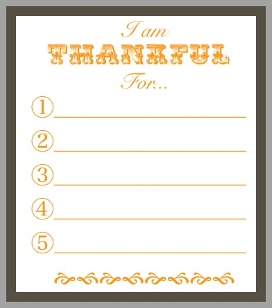 BLISSFUL ROOTS: Printable Thankful Game {Perfect for Thanksgiving Day}
