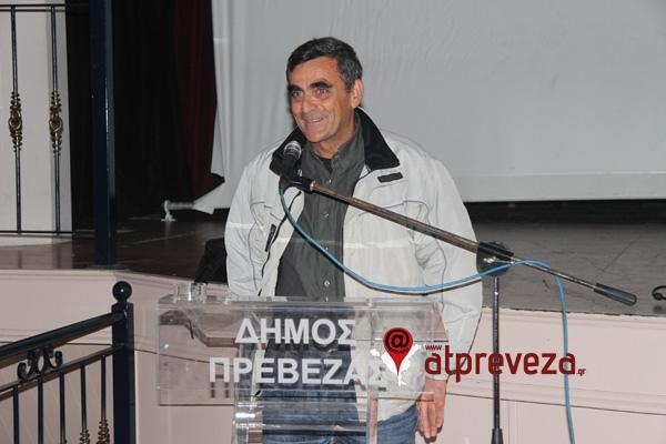 Anastasios Stathopoulos: Ο «ατσαλένιος» Τάσος Σταθόπουλος συγκίνησε και ευαισθητοποίησε στην Πρέβεζα
