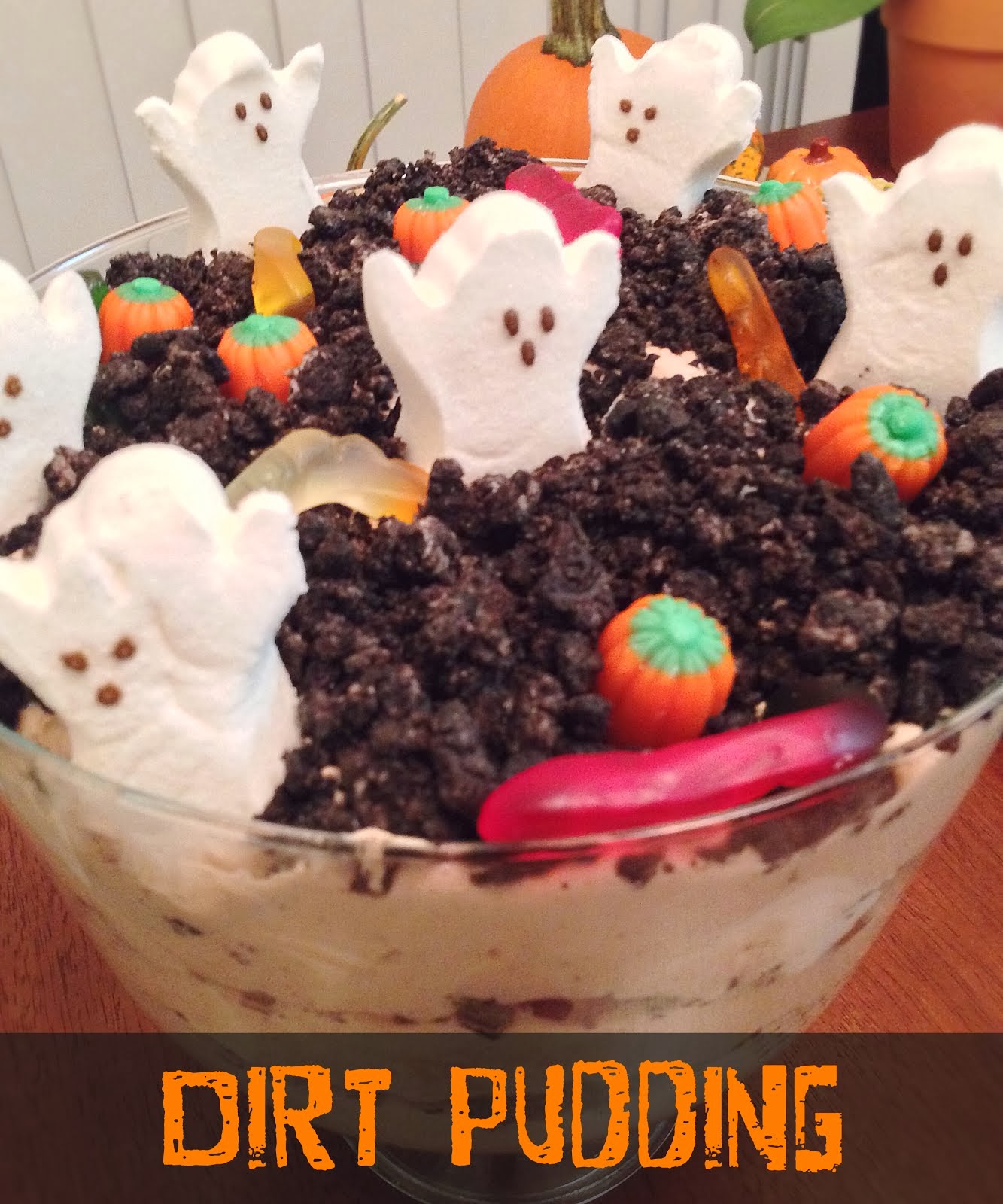 3D Dinners: Halloween Dirt Pudding