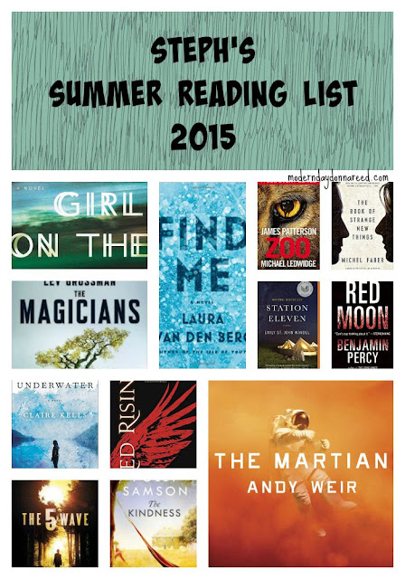 Steph's Summer Reading List 2015 | Confessions of a Stay-At-Home Mom