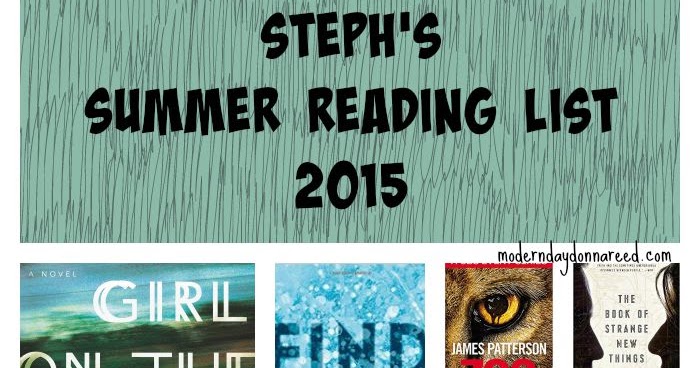 Steph's Summer Reading List 2015 | Confessions of a Stay-At-Home Mom