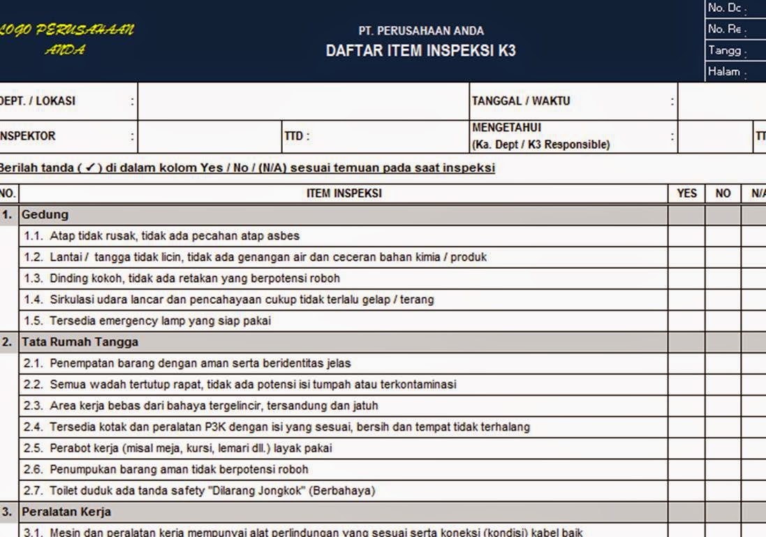 PT. Sistem Manajemen Utama: Paket Lengkap Dokumen Contractor Safety Management System CSMS