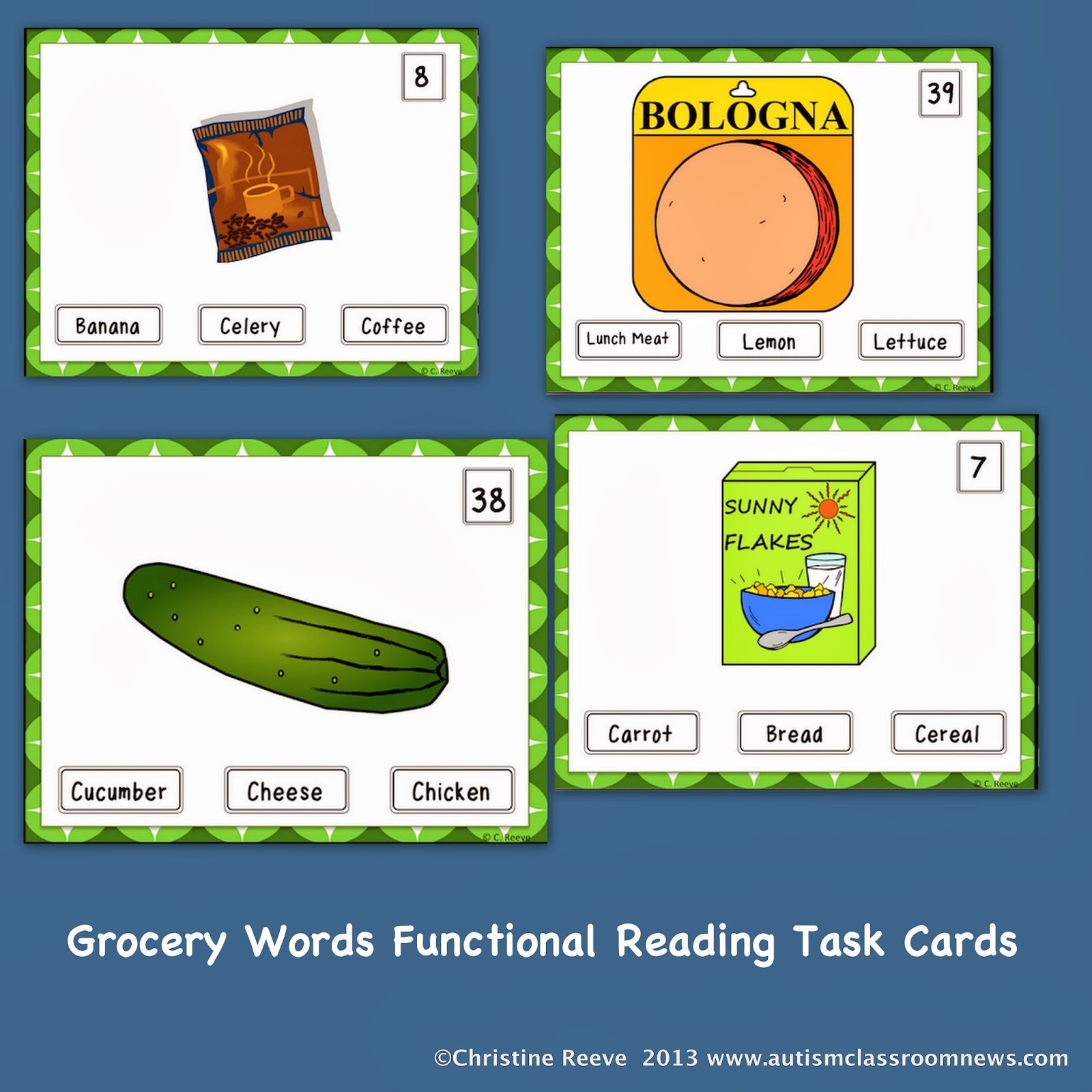 Functional Reading Tasks and IEP Goals | Autism Classroom Resources ...