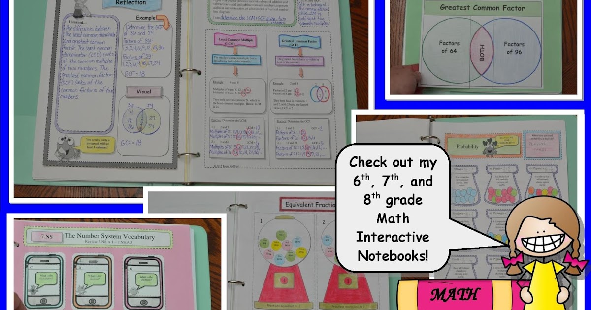 Math in Demand: Math Interactive Notebooks