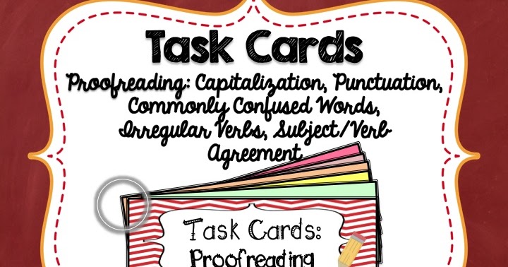 The Best of Teacher Entrepreneurs: Language Arts - "Task Cards ...