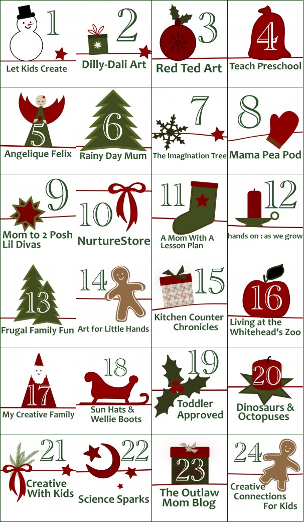 Childhood Beckons: The Creative Christmas Countdown