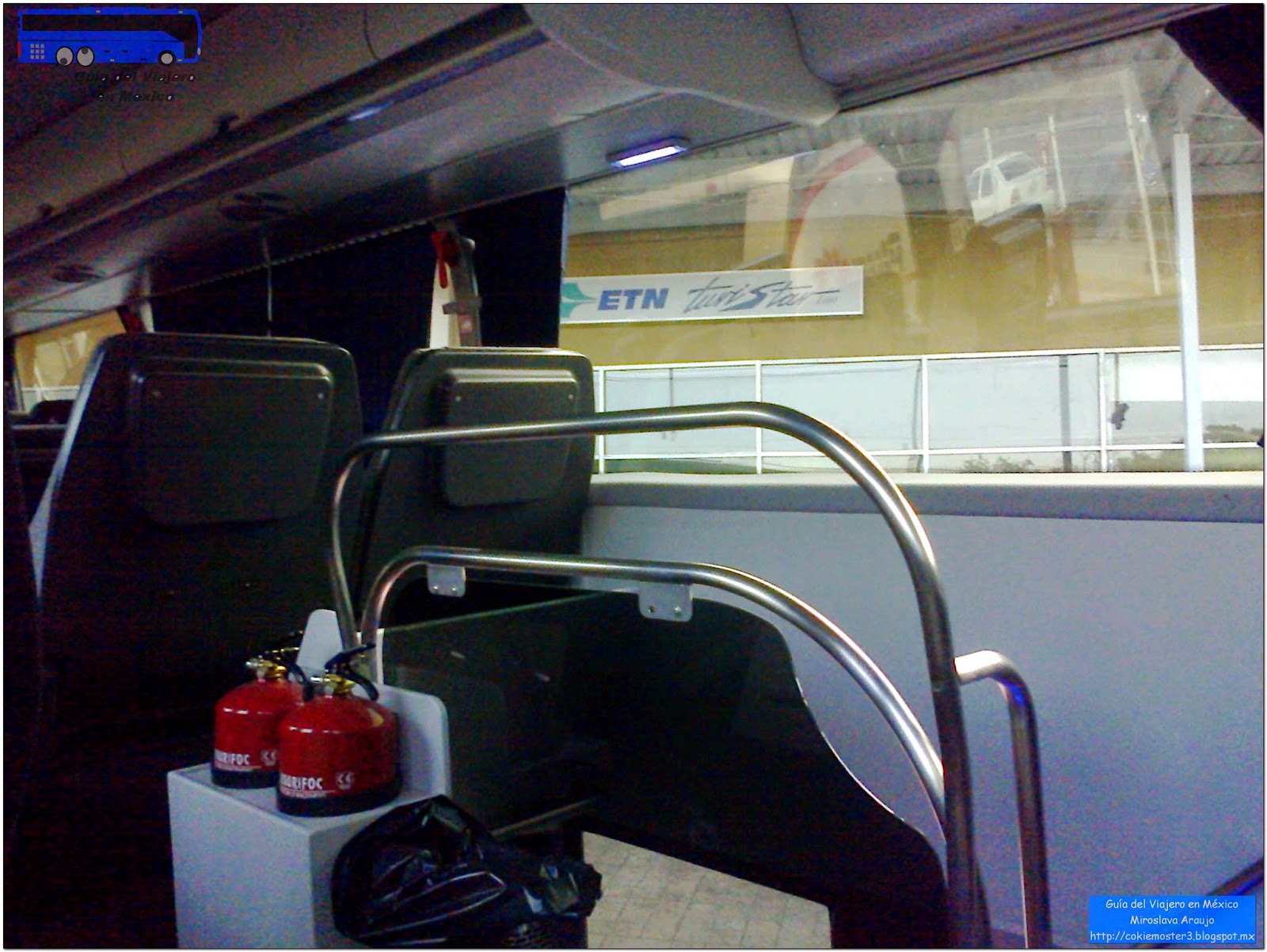 Viajando en ETN doble piso