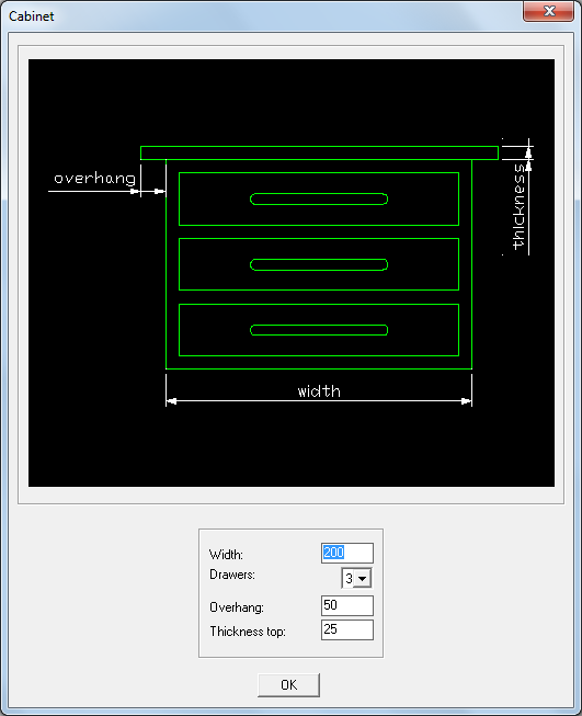Make AutoCAD Fast: AutoLISP Program For Drawing A Cabinet 1 Make AutoCAD Fast: AutoLISP Program For Drawing A Cabinet 1