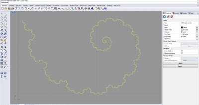 Generative Design Computing: fractal recursion | rhinoscript - python