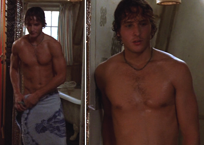 my new plaid pants: Good Morning, Gratuitous Peter Facinelli