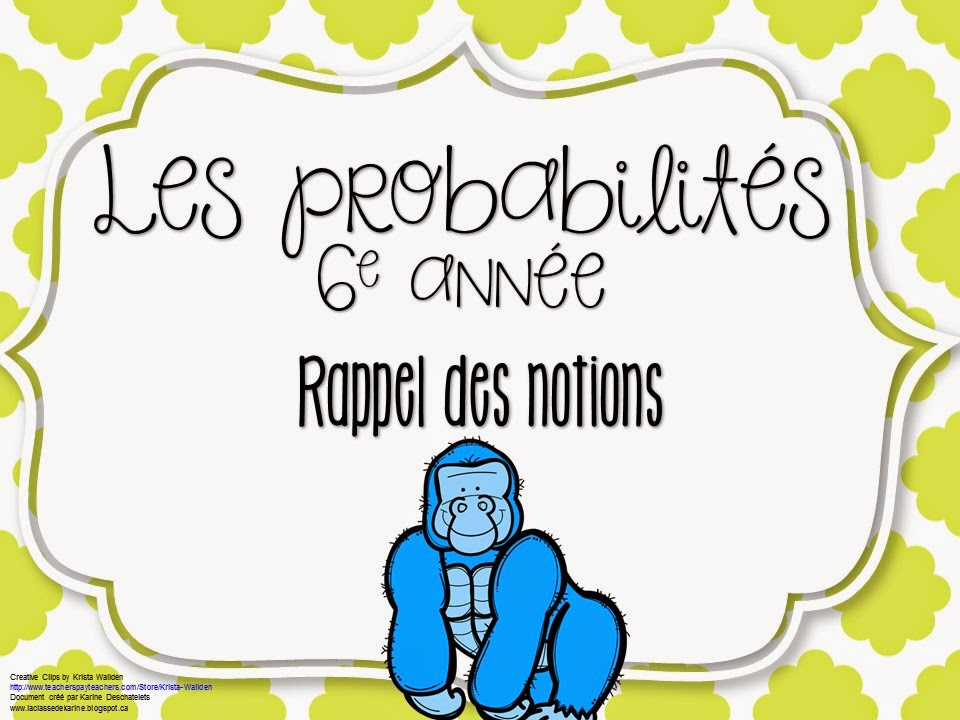 activité probabilité primaire