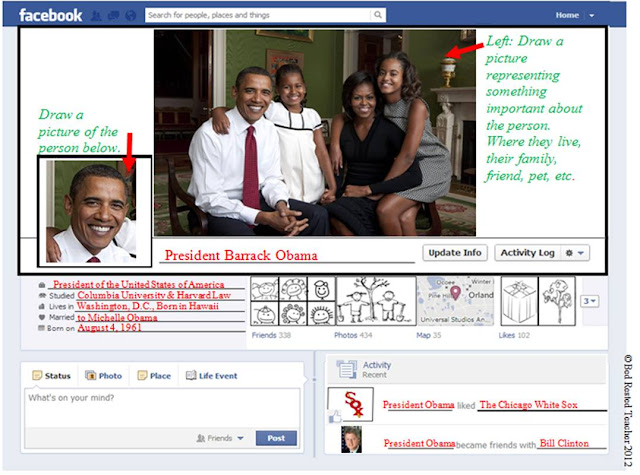 Facebook Biography and Autobiography Printables - Mom Envy