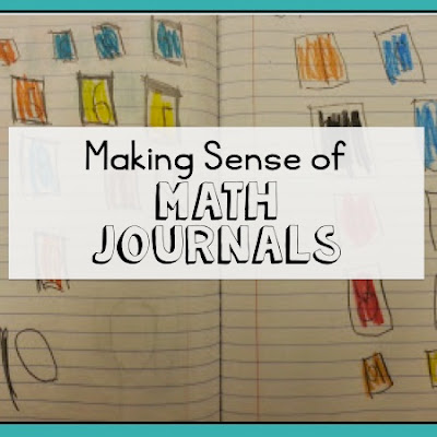 Making Sense of Math Journals | Learning with Mrs. Langley