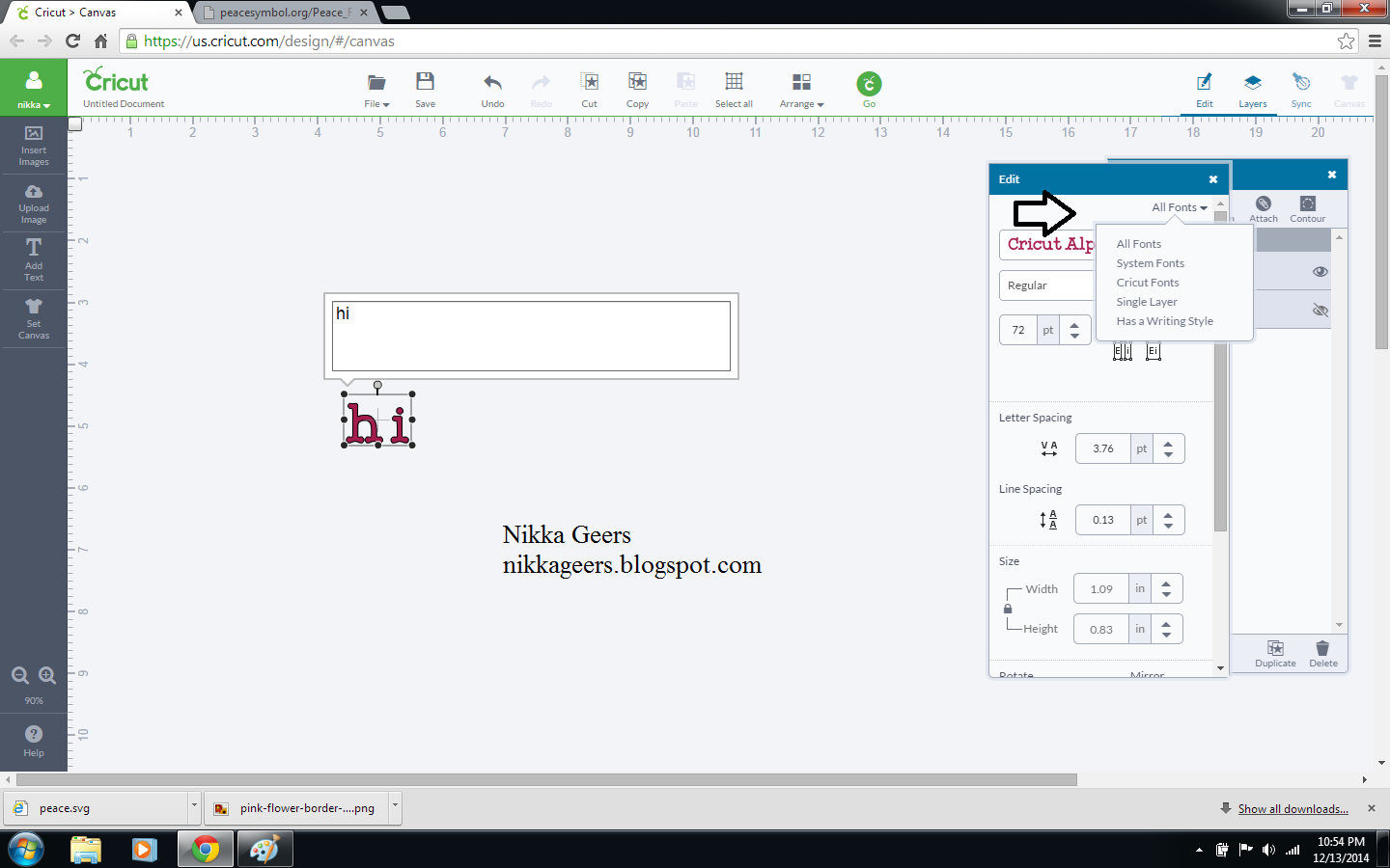 Create your Vision: Cricut Explore Tutorial - Basics part 2