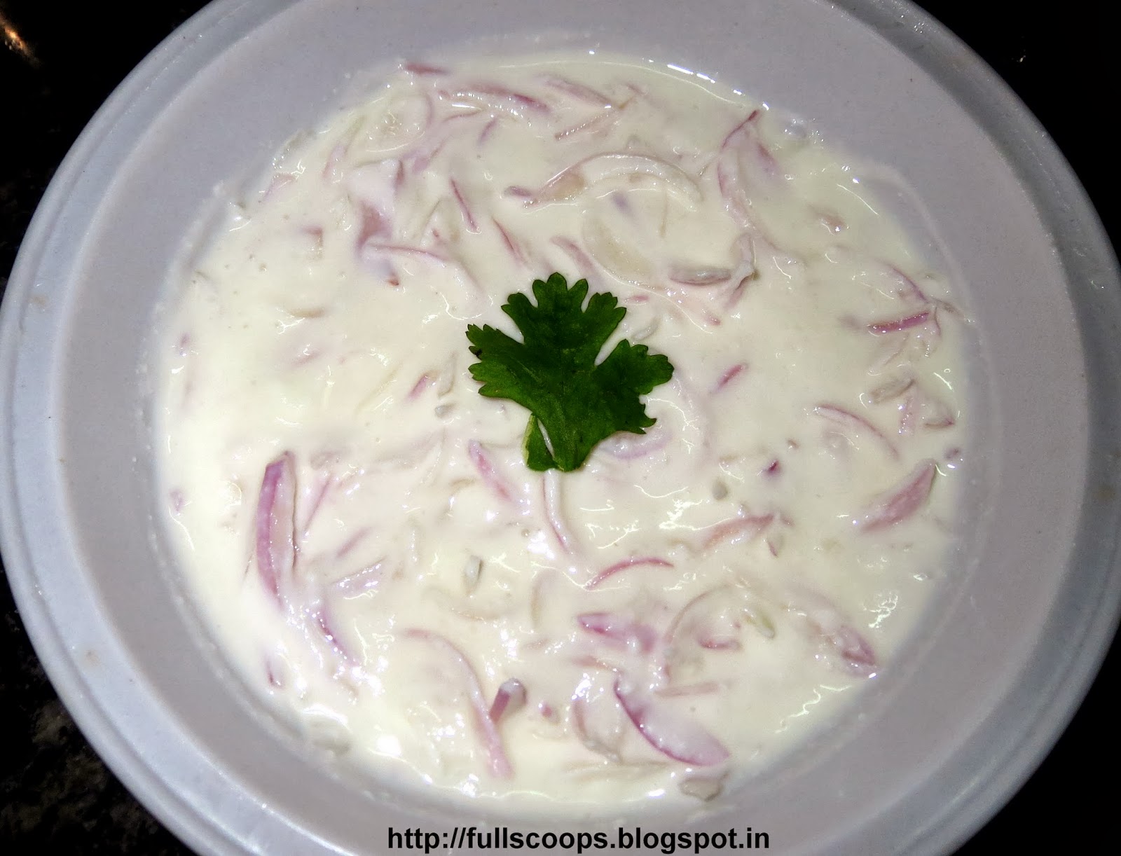 Onion Raita Recipe / Onion Pachadi Recipe ~ Full Scoops - A food blog with easy,simple & tasty ...