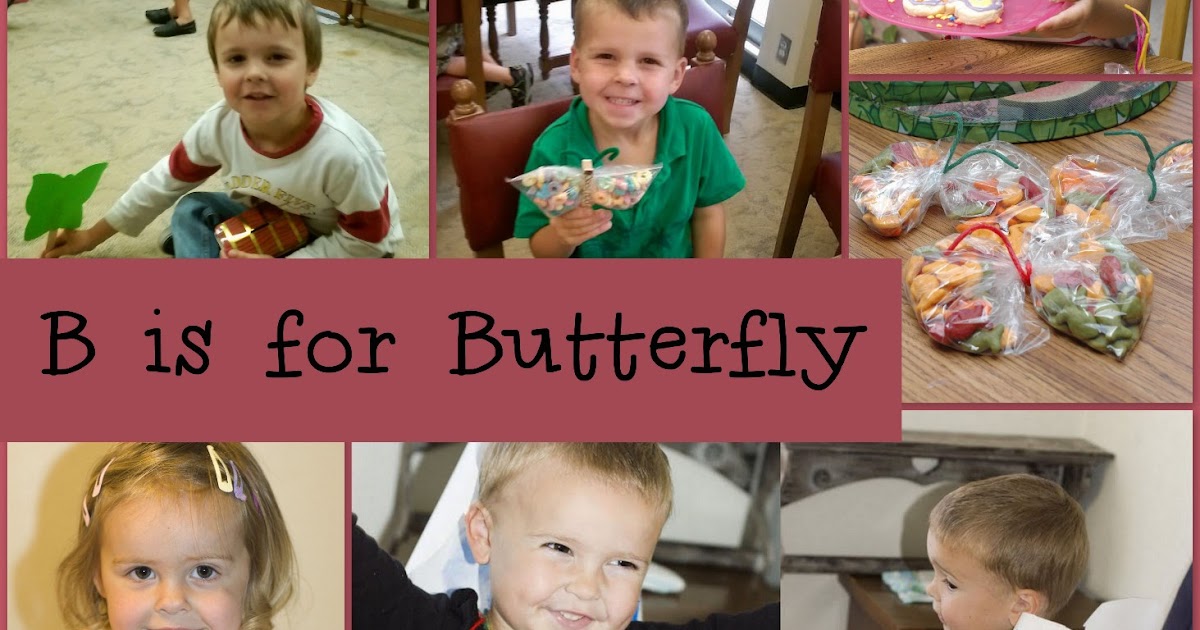 Mommy Lessons 101: B is for Butterfly Preschool Unit