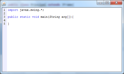 My Java Zone: Editor de Texto con Sintaxis Java