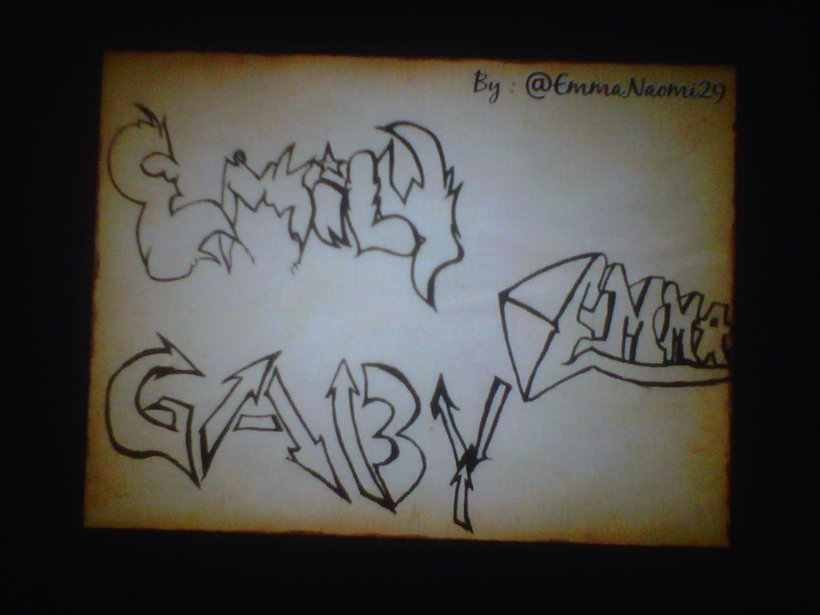 Free Request Drawing Your Name By Emma free-request-drawing-your-name-by-emma