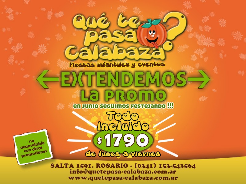 Que te Pasa Calabaza?: EN JUNIO SEGUIMOS FESTEJANDO 2014