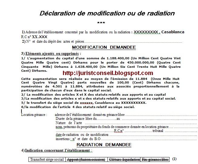 PDF REGISTRE DE COMMERCE DECLARATION D 'IMMATRICULATION PDF Télécharger Download