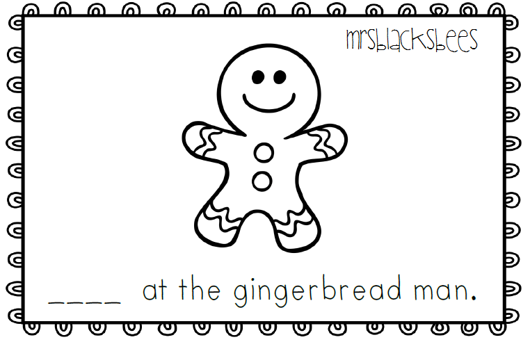 Look at Christmas~ emergent reader | Mrs. Black's Bees
