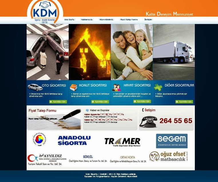 PHP Sigorta Firma Scripti - PHP, Metin2, Minecraft Wordpress Ücretsiz Script indirme Marketi.