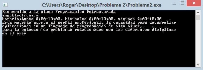 Programacion Estructurada: Practica No. 1