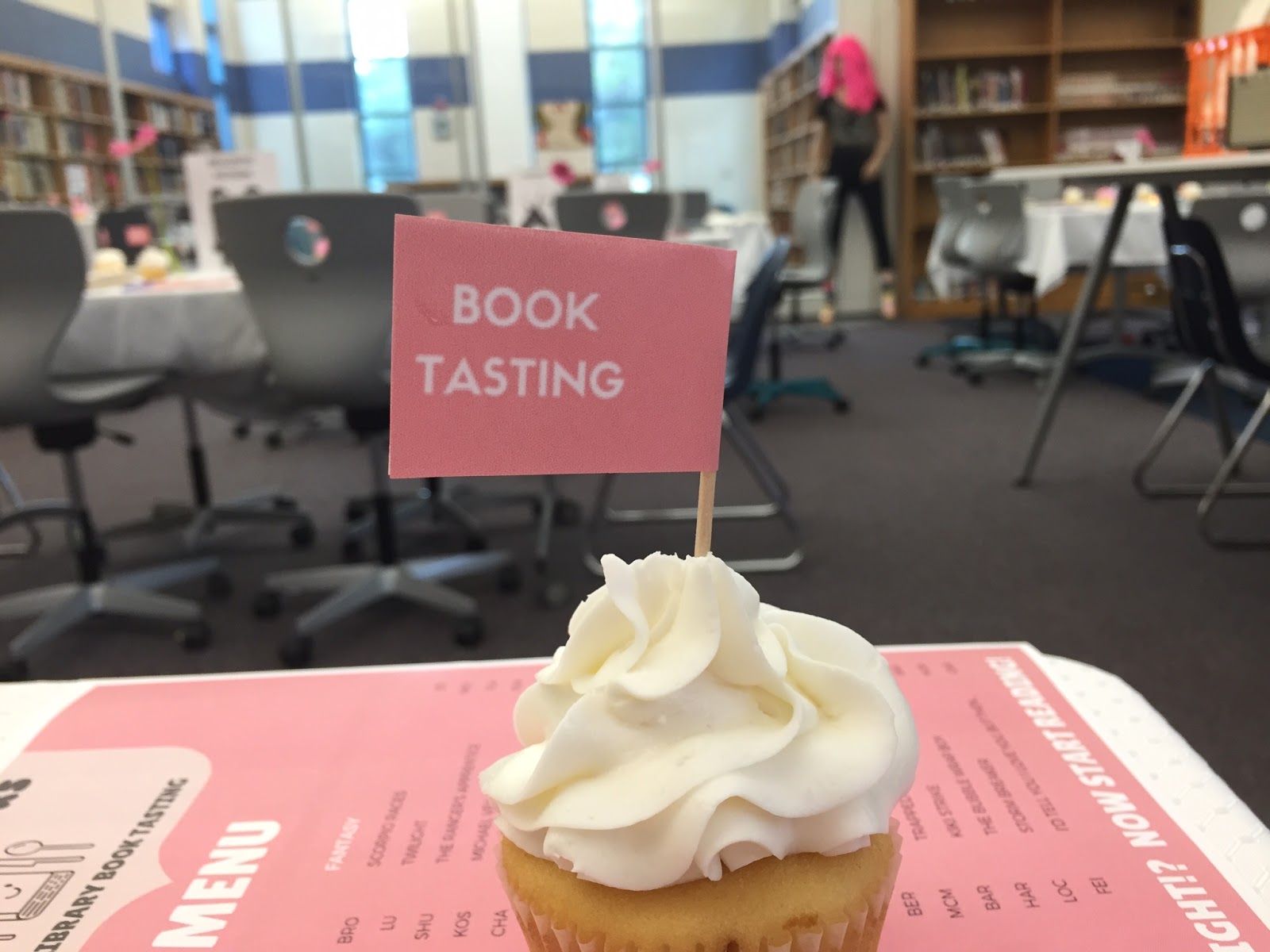 HCMS LIBRARY: BOOK TASTING