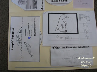 Penguin Lapbook - Simple Living. Creative Learning