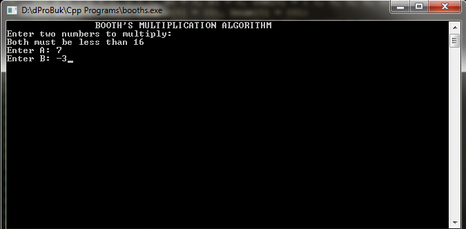 Booths algorithm c program - mobwes Booths algorithm c program - mobwes