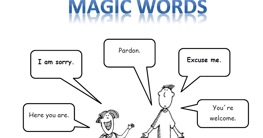 10 magical words in english - rekamoto