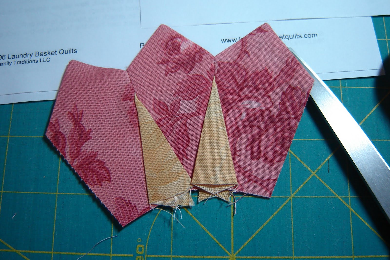 Dresden Star Quilt Block