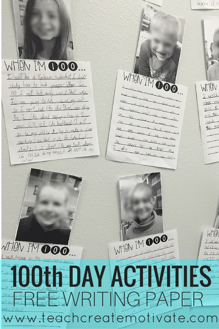 100th Day Activities - Teach Create Motivate