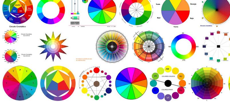 Circulo cromatico 16 colores - Imagui