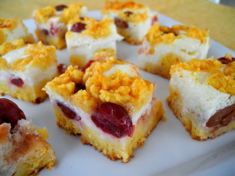 Mašine slaščice: Jogurtovo pecivo s češnjami