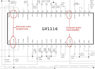 Data pin ic LV 1116 ( Driver sound tv ) ~ SERVICE TV SUKABUMI - 1