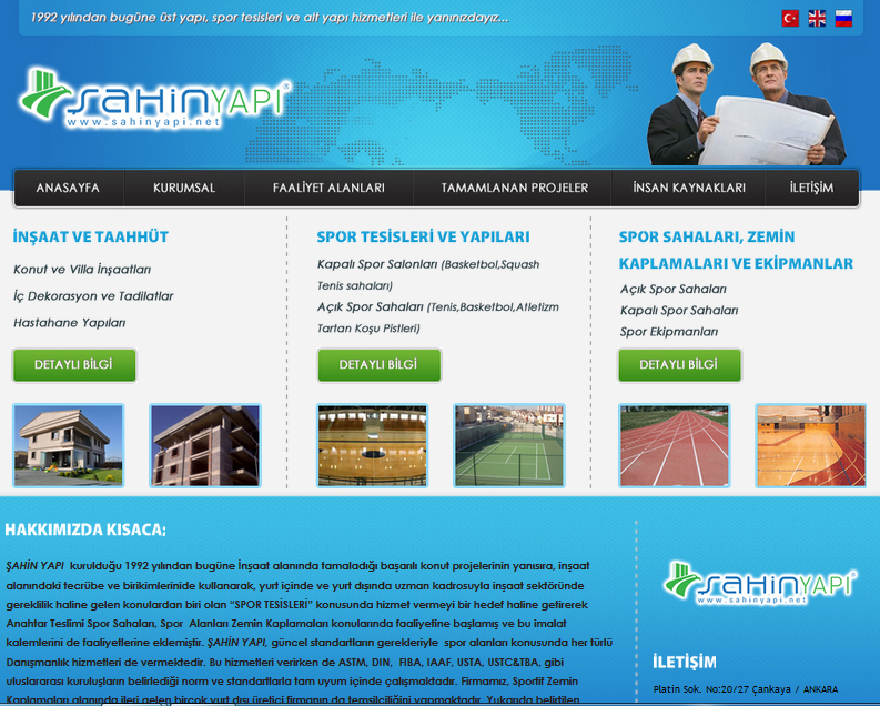 PHP İnşaat Yapı Scripti - Script Hocasi PHP İnşaat Yapı Scripti - Script Hocasi