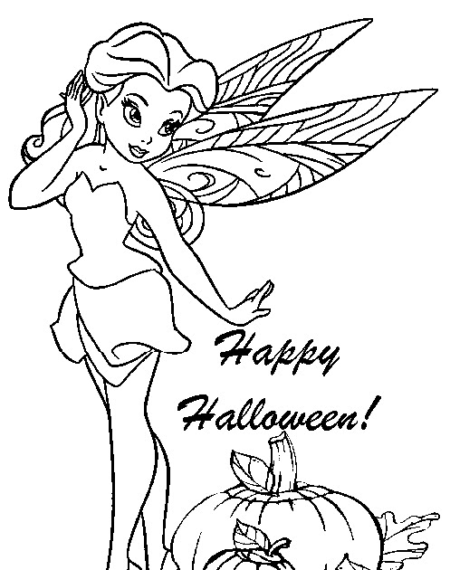 FAIRY COLORING PAGES