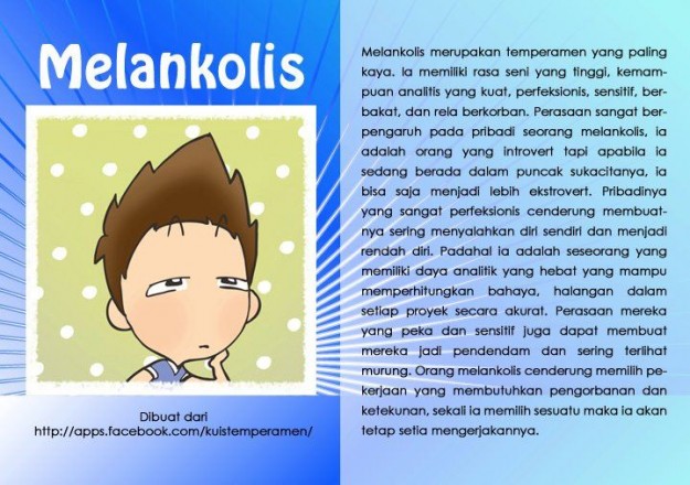 4 Dasar Sifat Manusia (Melankolis, Koleris, Phlegmatis dan Sanguinis) | Heru Iryanto