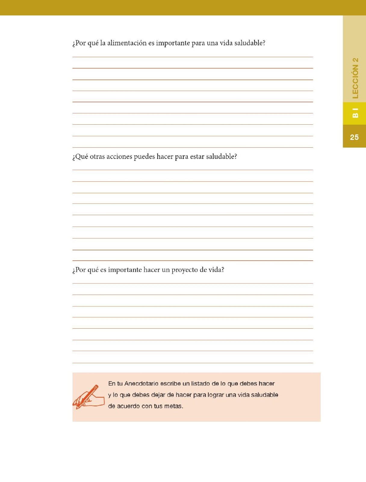 ¿Cómo soy y cómo quiero llegar a ser? - Bloque I - Lección 2 ~ Apoyo ...