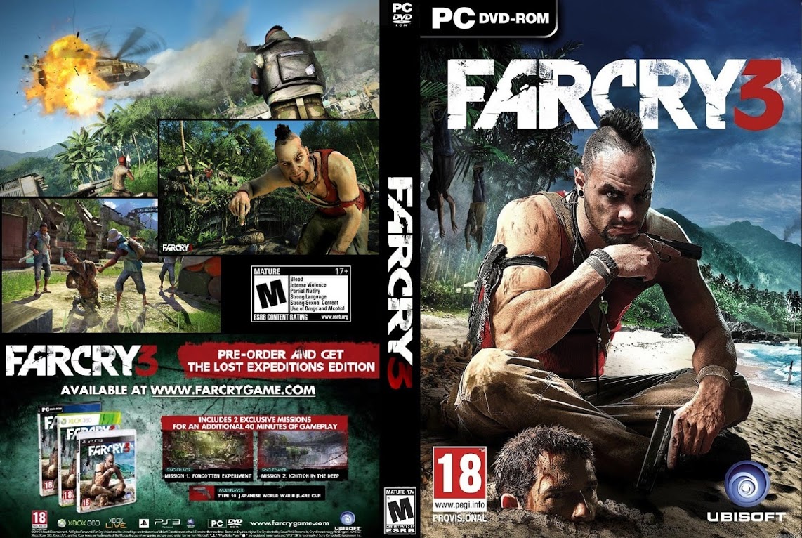 Capa do Jogo Far Cry 3 - PC Capas de DVDs - Capas de Filmes e Capas de CDs
