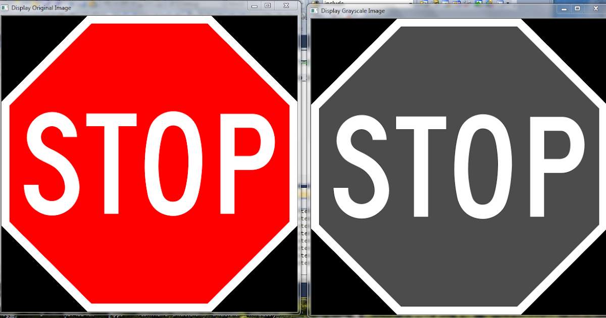 OpenCV C++ Tutorial And Examples: RGB to GrayScale Conversion OpenCV code
