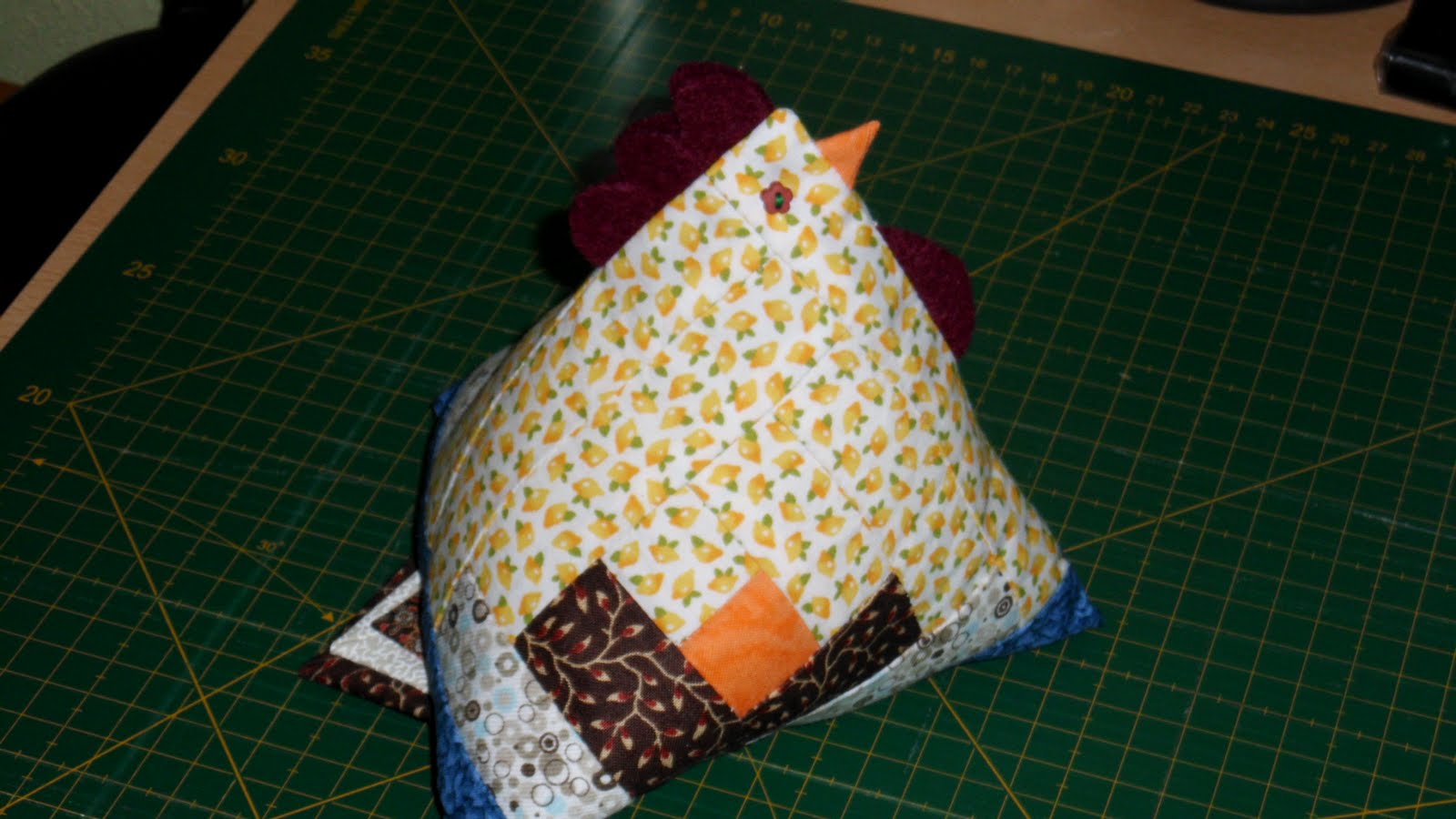 Cocina log cabin patchwork - Imagui