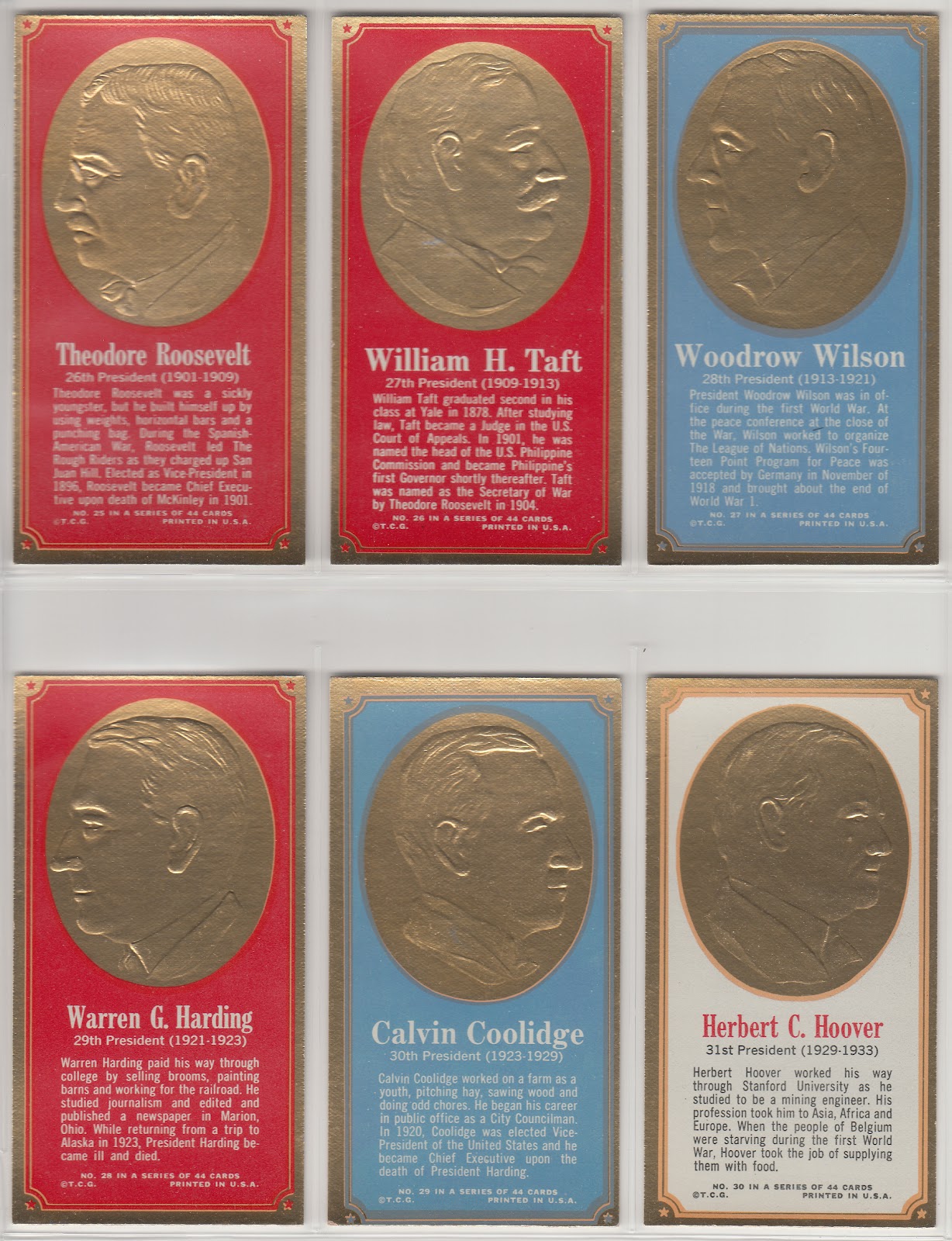 Dodgers Blue Heaven: Collection: 1965 Topps Presidents and Famous ...