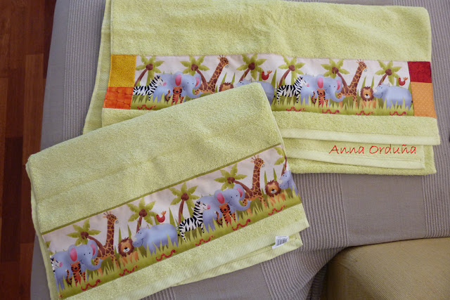 Toallas decoradas en patchwork - Imagui