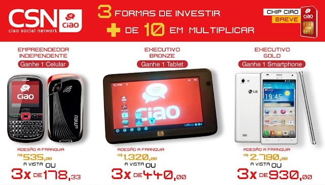 Ciao Telecom Brasil - Melhor mmn