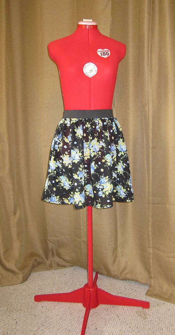 Simple Elastic Waistband Skirt Sew Worthy simple-elastic-waistband-skirt-sew-worthy